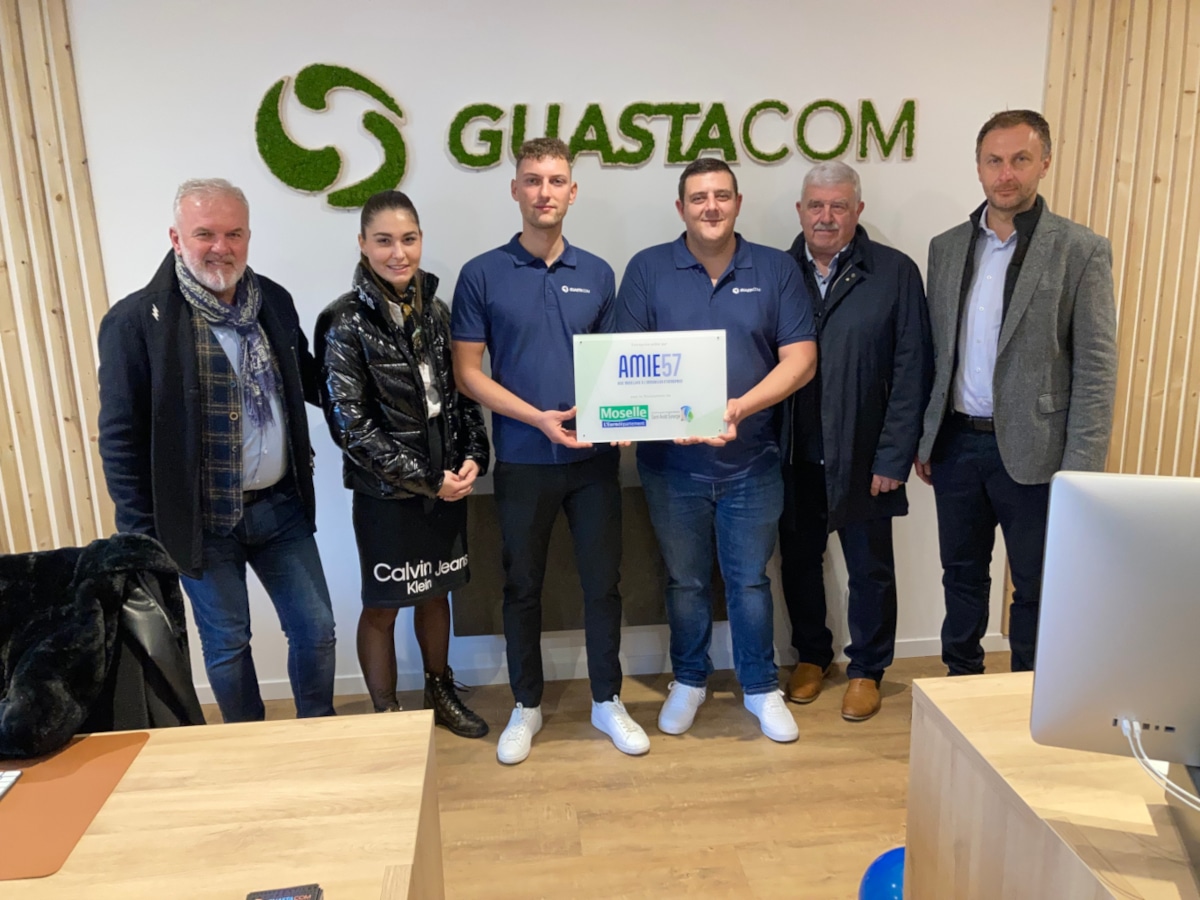 Inauguration de Guasta Com à Folschviller - Moselle Attractivité